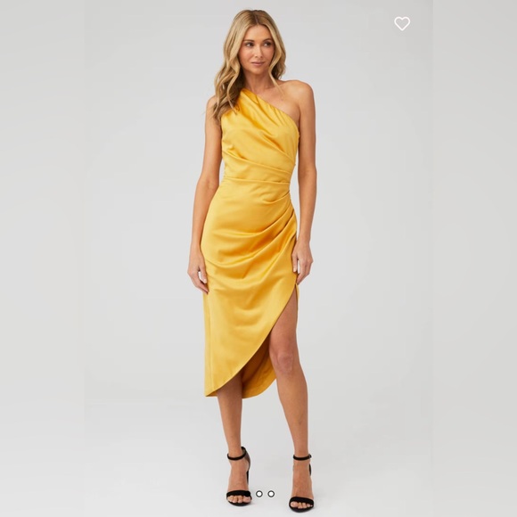 Elliatt | Dresses | Elliatt Cassini Dress In Yellow L Nwot | Poshmark